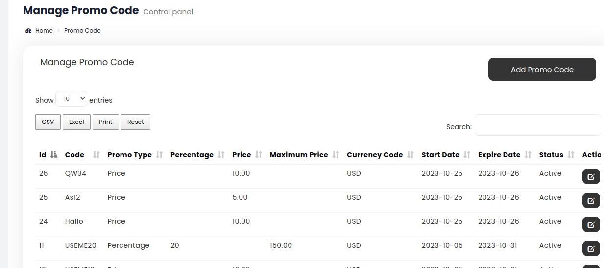 How Promo Codes Works In the Uber Clone App?